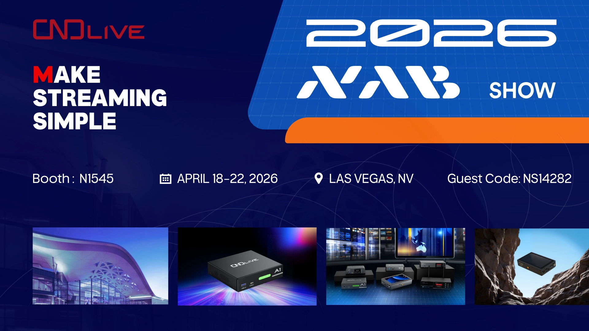 Join CNDLive at NAB Show 2026 | CNDLive